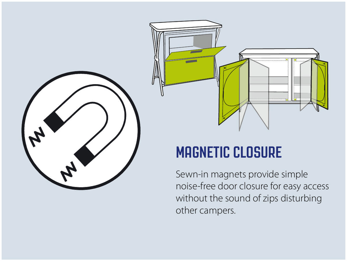 Outwell Magante Kitchen Unit - buy online direct from Outwell